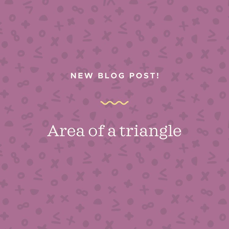 How to find the area of any triangle — Krista King Math | Online math help