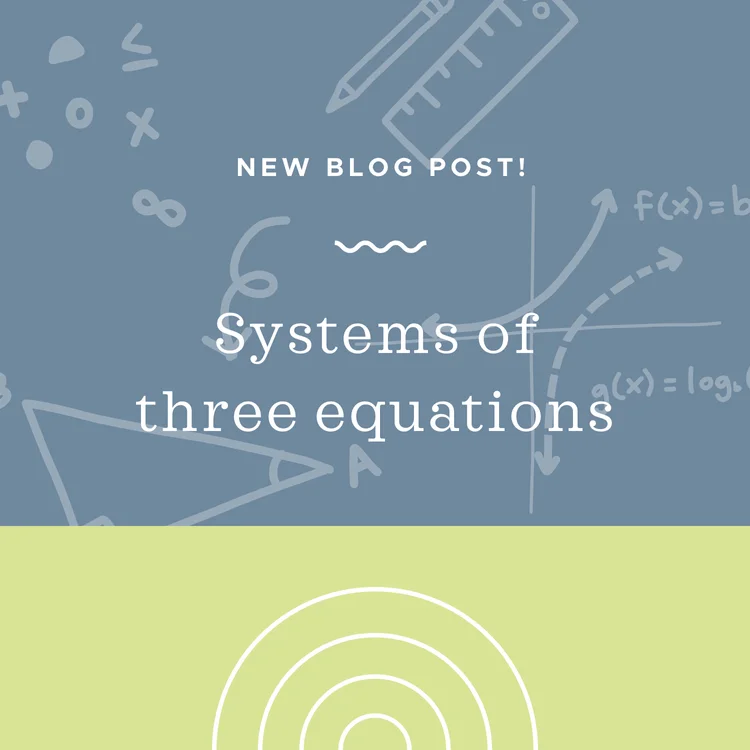 Solving systems of three linear equations — Krista King Math | Online ...