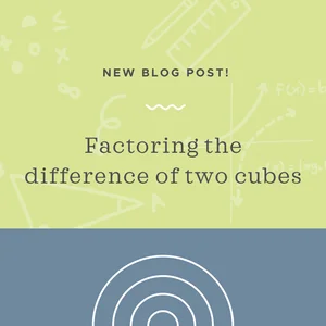 How to factor the difference of cubes — Krista King Math | Online math help