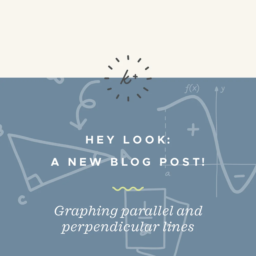 How to find and graph parallel and perpendicular lines — Krista King ...