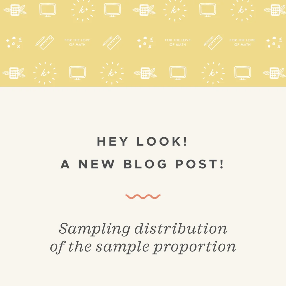 Sampling distribution of the sample proportion — Krista King Math ...