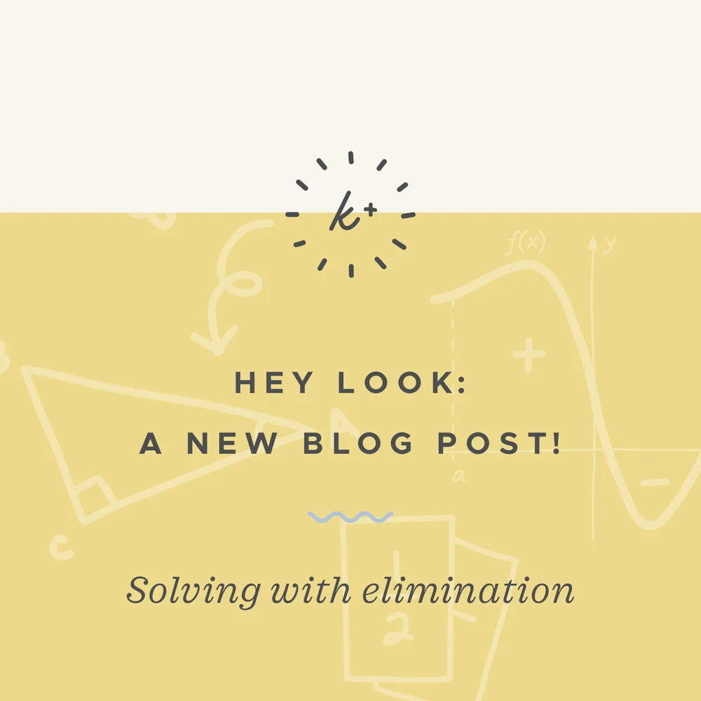 How to use the elimination method to solve systems of linear equations ...