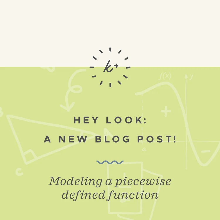 Modeling a piecewise-defined function from its graph — Krista King Math ...