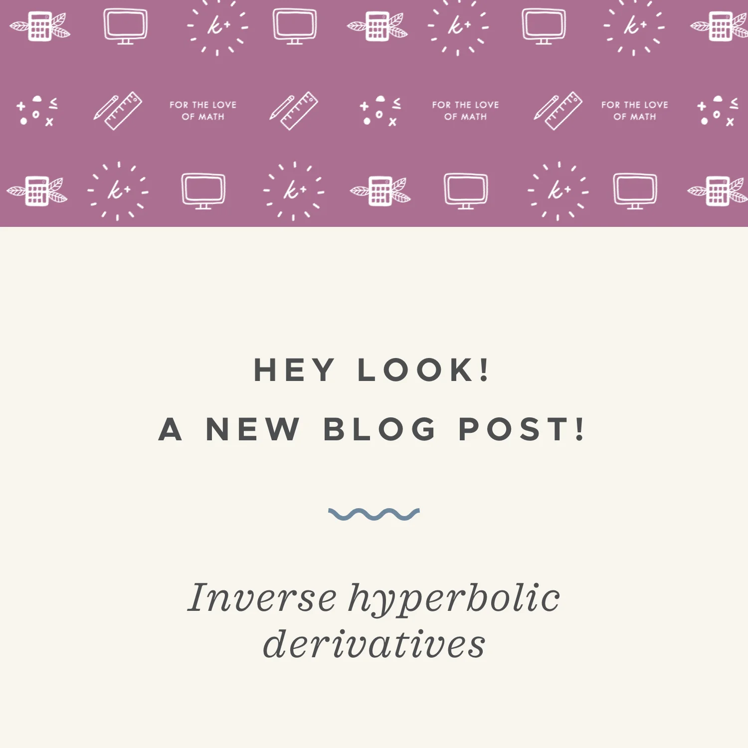 Derivatives of inverse hyperbolic functions — Krista King Math | Online math help