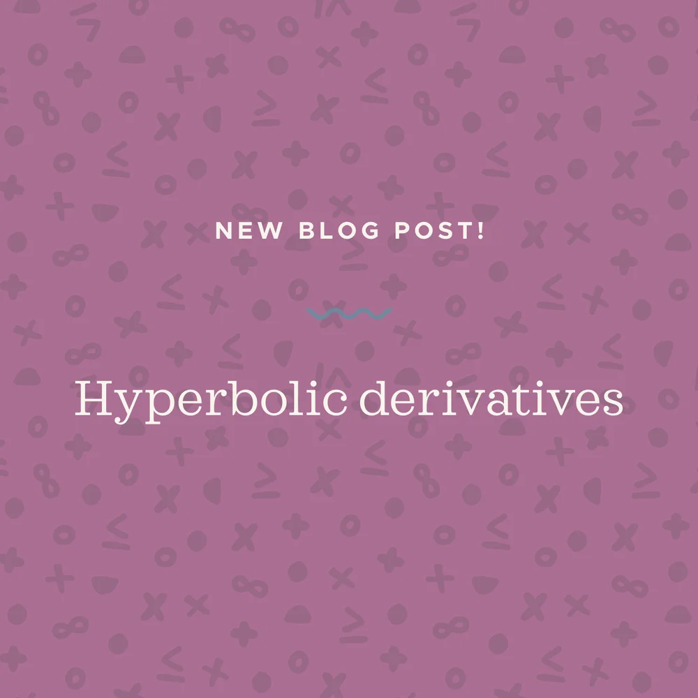 Finding derivatives of hyperbolic functions — Krista King Math | Online ...