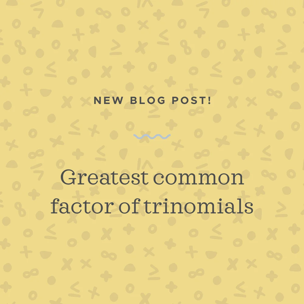 Factoring out the greatest common factor from trinomials — Krista King ...