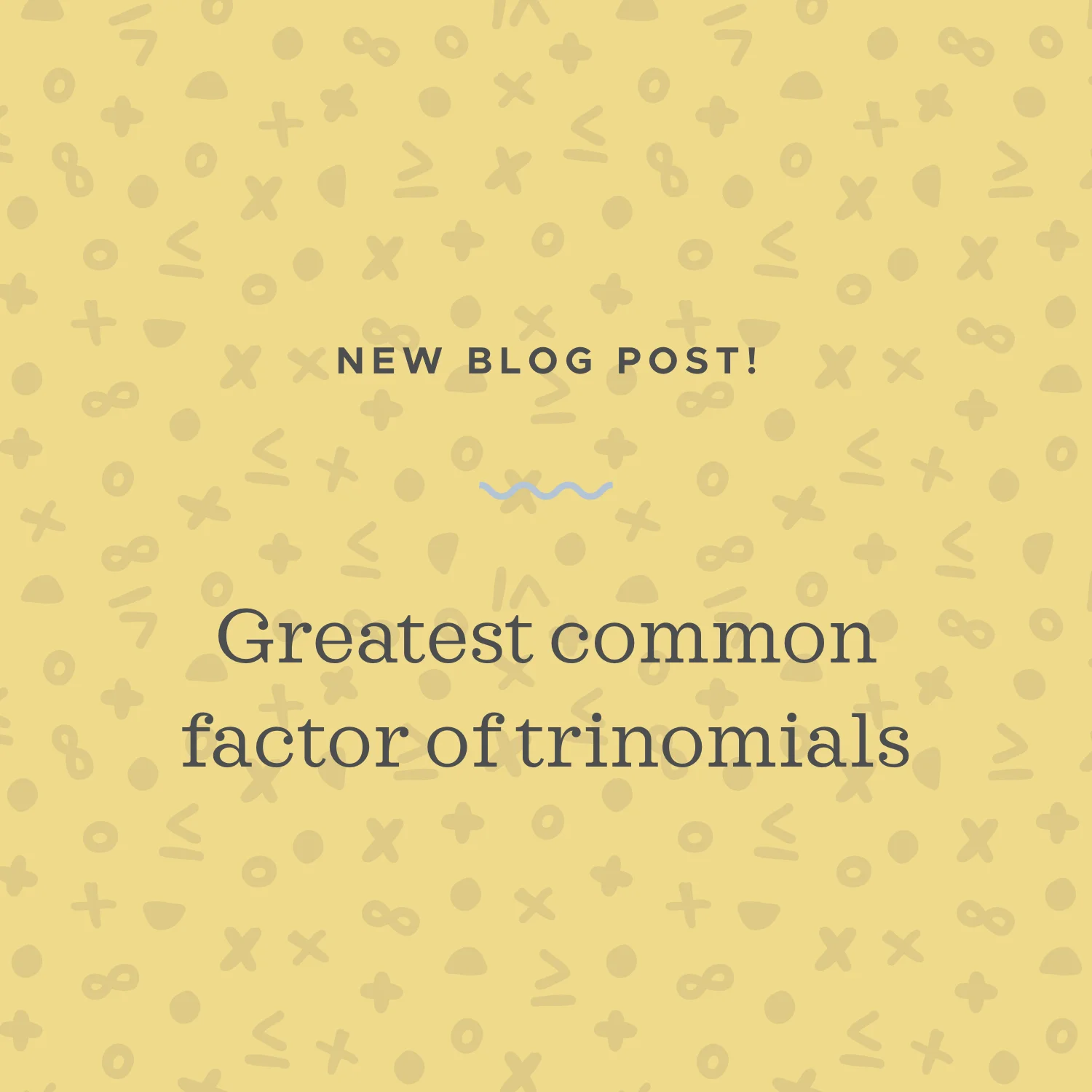 Factoring out the greatest common factor from trinomials — Krista King ...