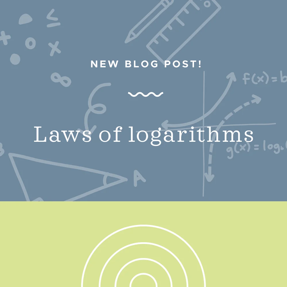 Using laws of logarithms (laws of logs) to solve log problems — Krista ...