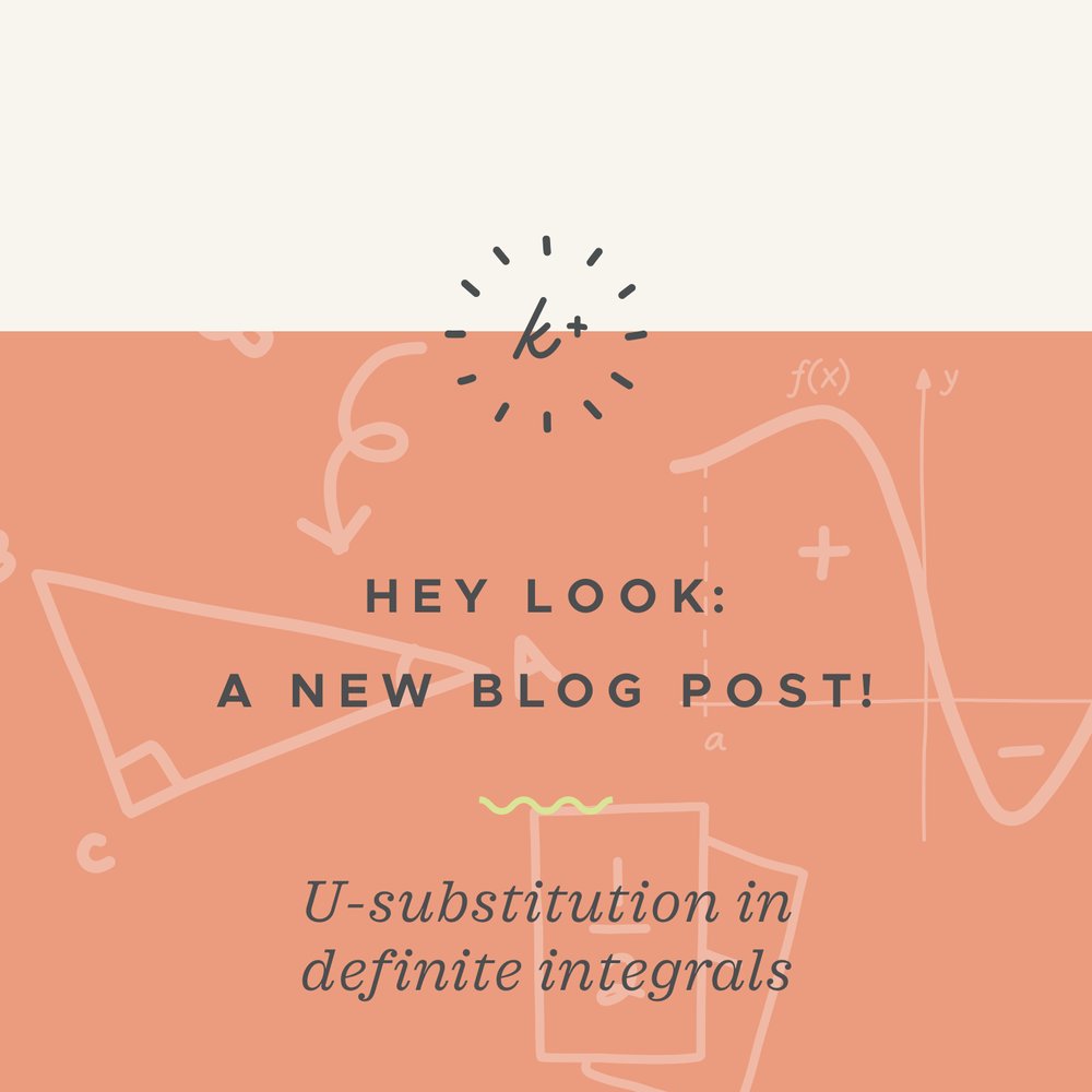 U-substitution to solve definite integrals — Krista King Math | Online ...