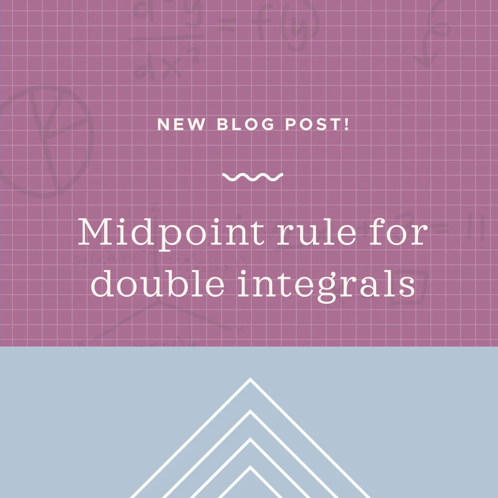 Midpoint rule to approximate double integrals — Krista King Math ...