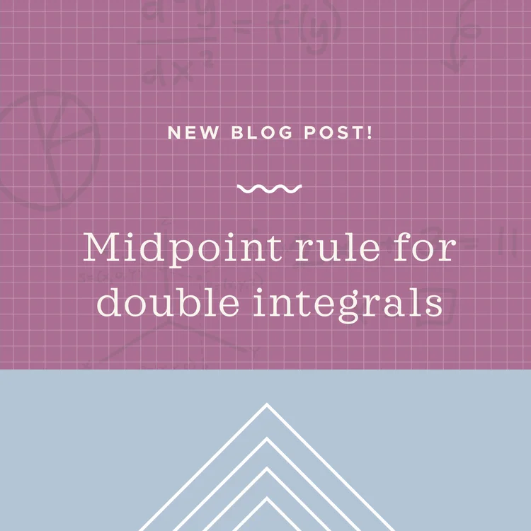 Midpoint rule to approximate double integrals — Krista King Math ...