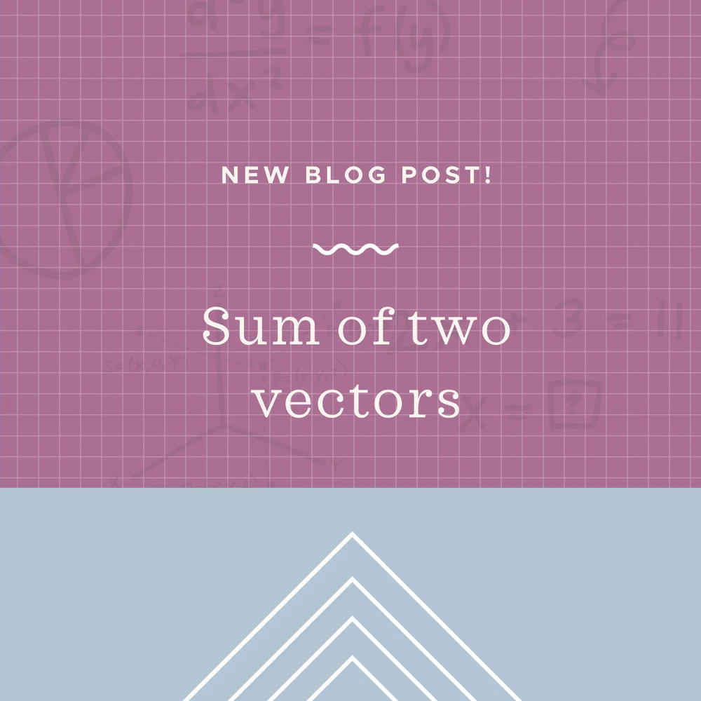 Finding the sum of two vectors — Krista King Math | Online math help
