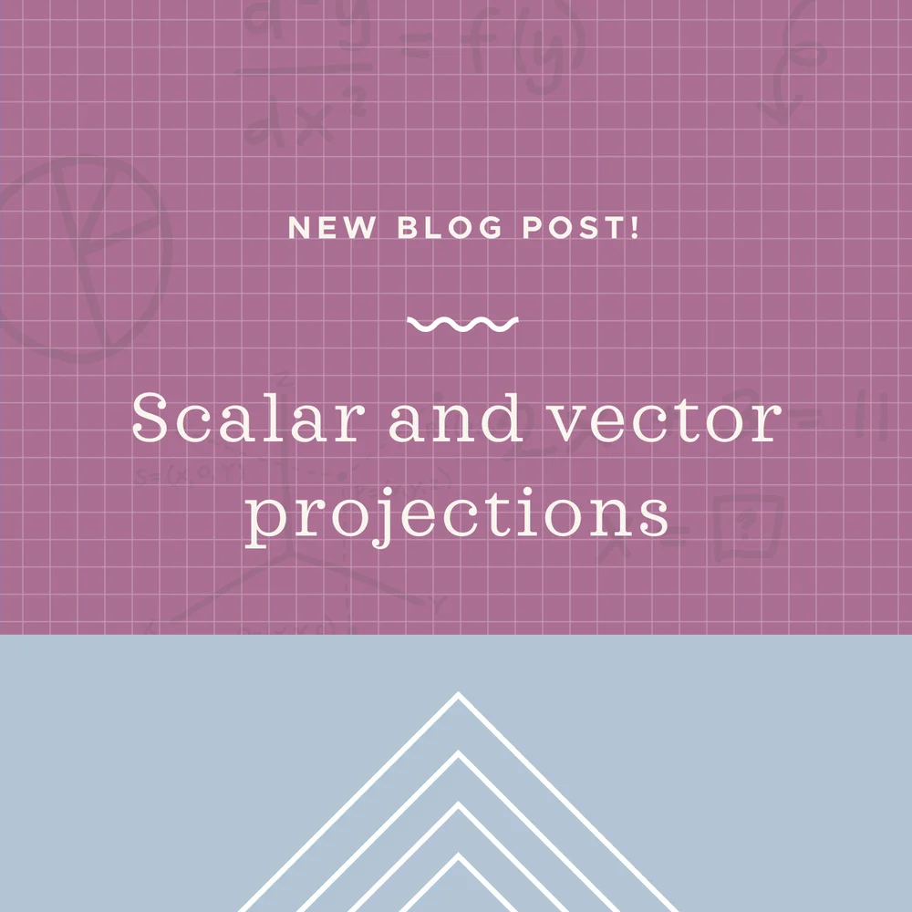 How to find the scalar and vector projections of one vector onto ...