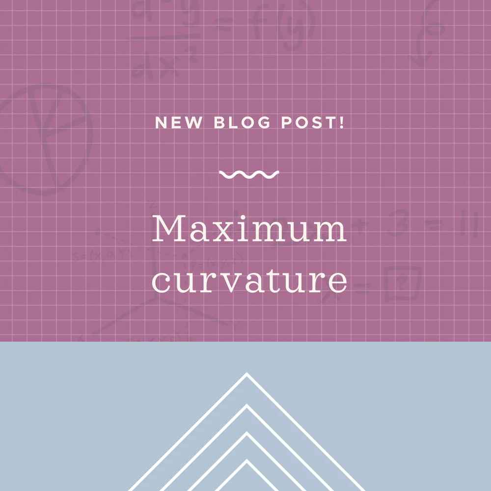 How to find maximum curvature for a vector function at a particular ...