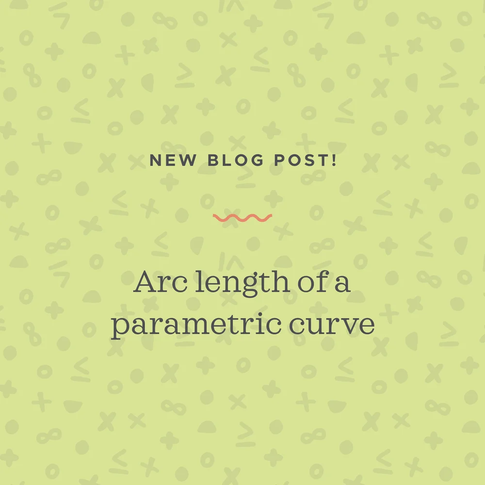 Finding arc length of a parametric curve — Krista King Math | Online math help
