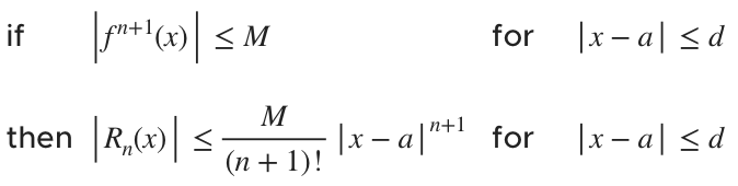 Taylor's inequality for the remainder of a series — Krista King Math ...