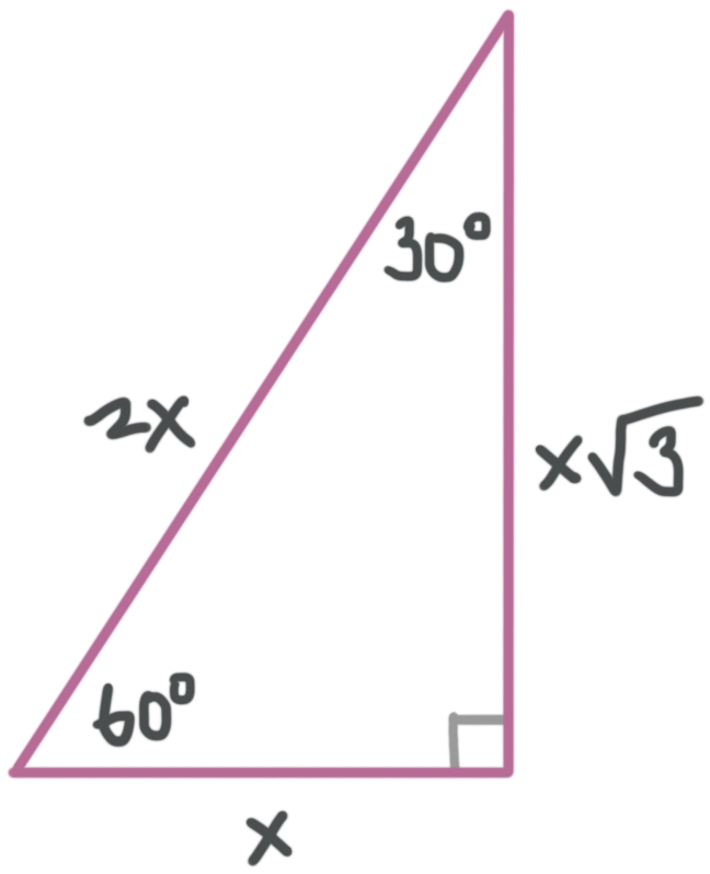 How To Solve 30 60 90 Triangles Krista King Math Online Math Help
