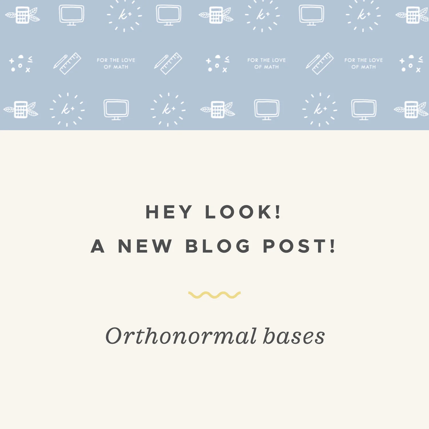 How to find an orthonormal basis for a vector set — Krista King Math ...