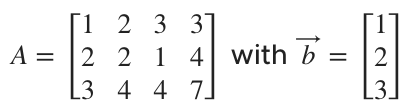 How to solve Ax=b, given some specific vector b — Krista King Math | Online math help