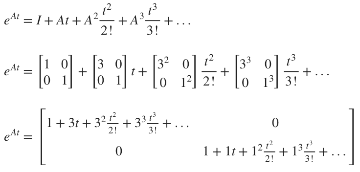 The matrix exponential for solving nonhomogeneous systems of differential equations — Krista ...