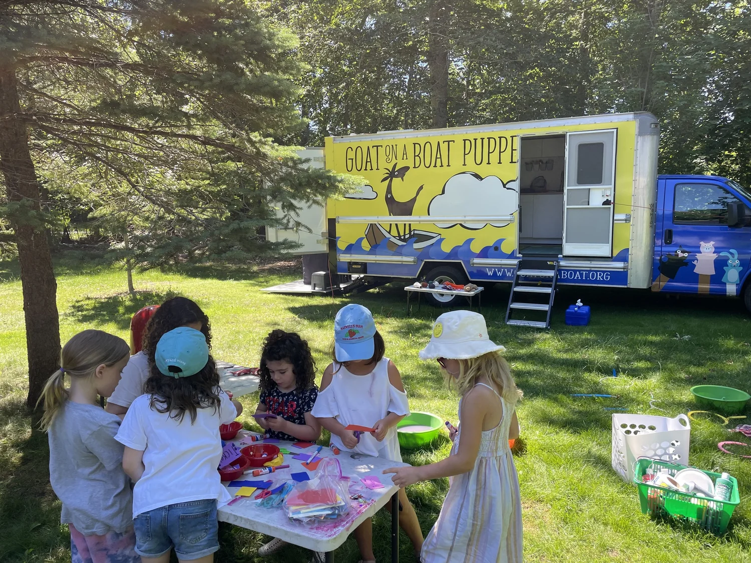 Goat on a Boat Puppet Theatre