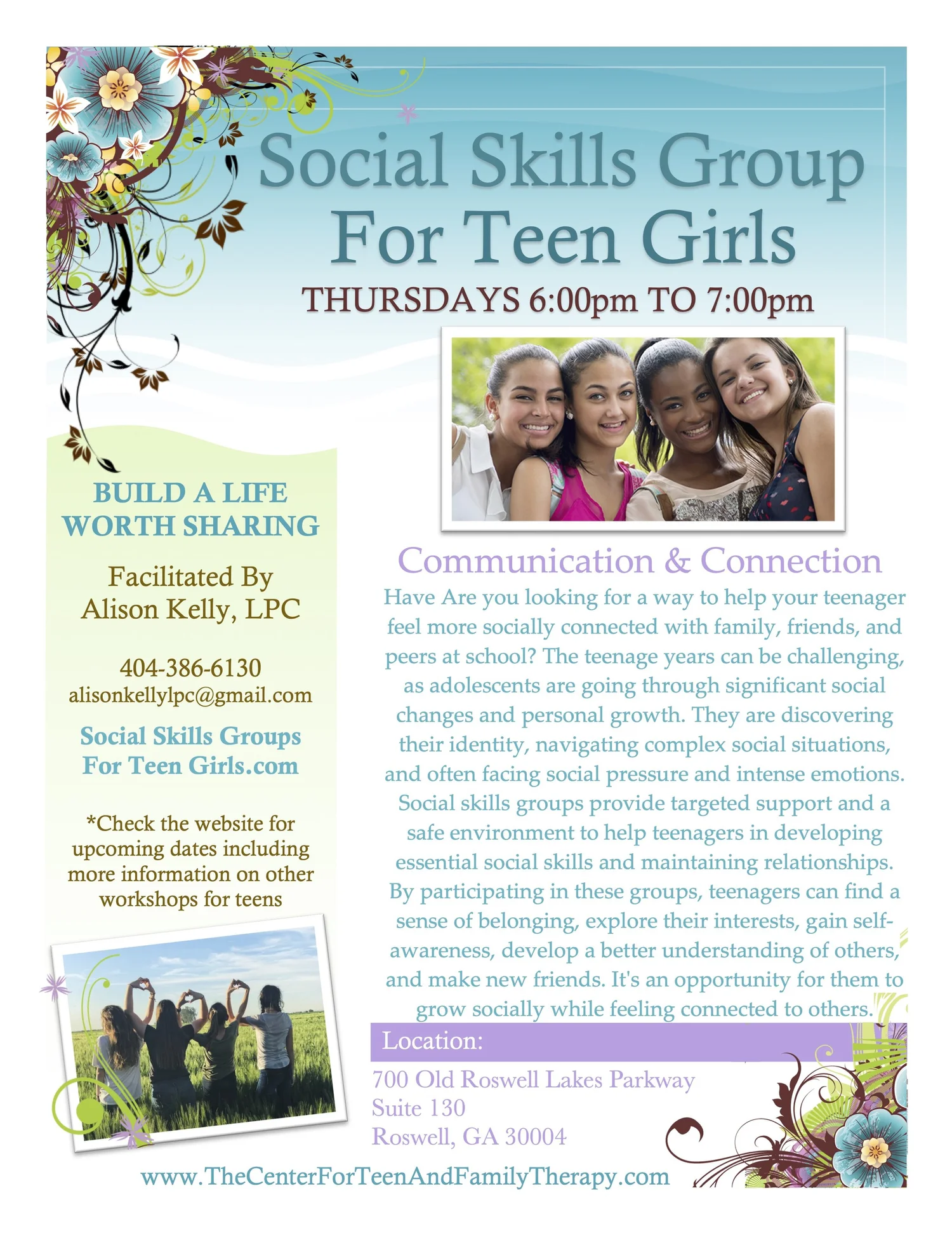 The Center For Teen And Family Therapy