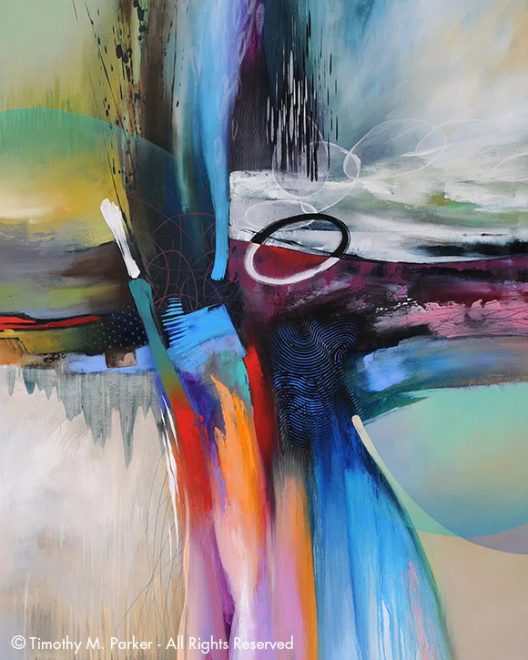 Abstract Art, Abstract Paintings, Artist Tim Parker — Art2D Gallery ...