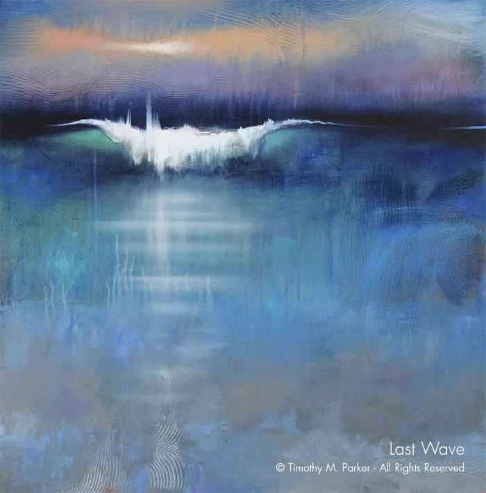 Abstract Wave Painting