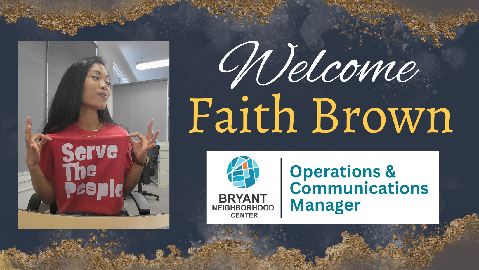 The BNC Welcomes Faith Brown — Trinity Presbyterian Church