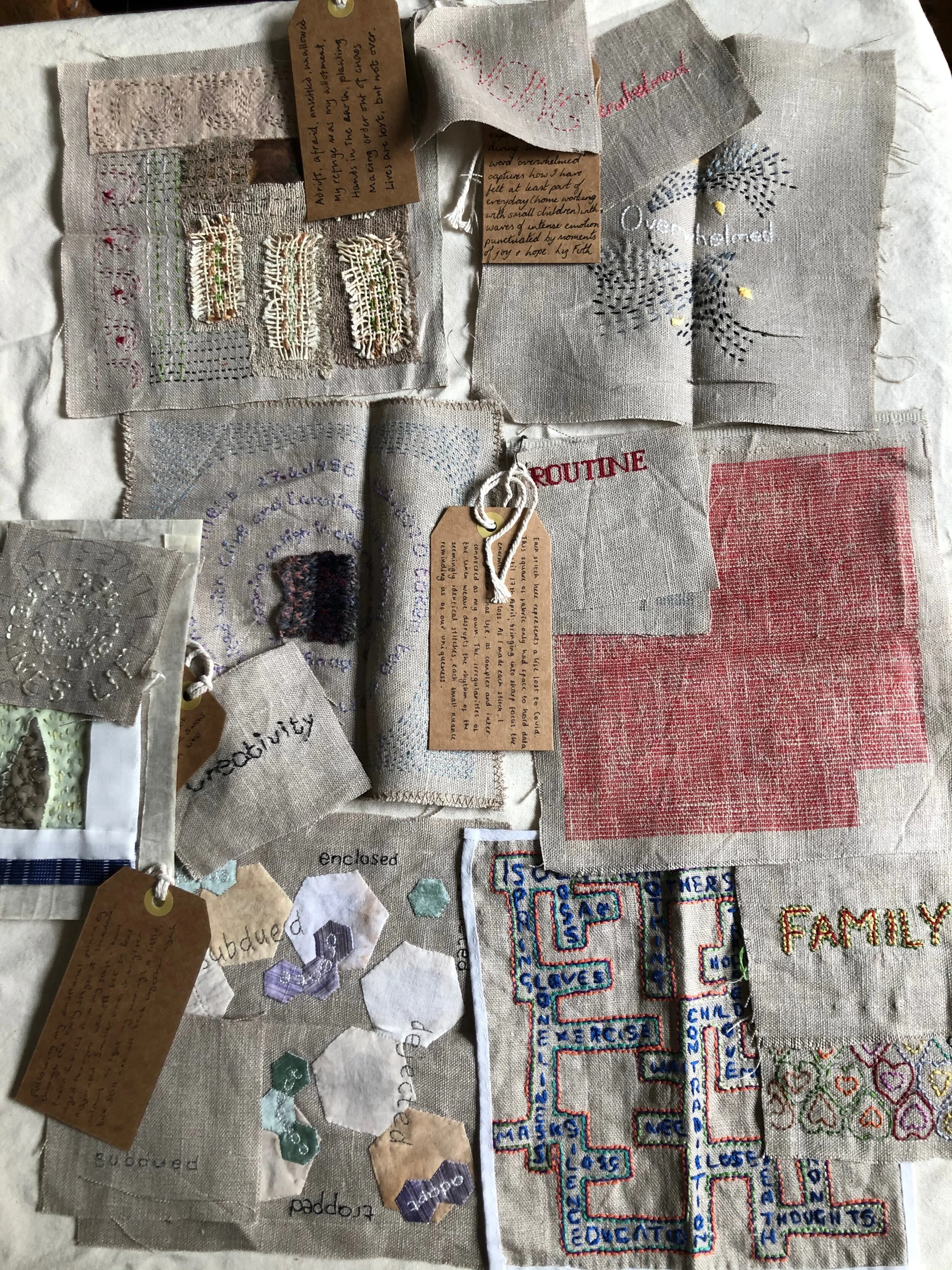 Text and textile — Claire Wellesley-Smith
