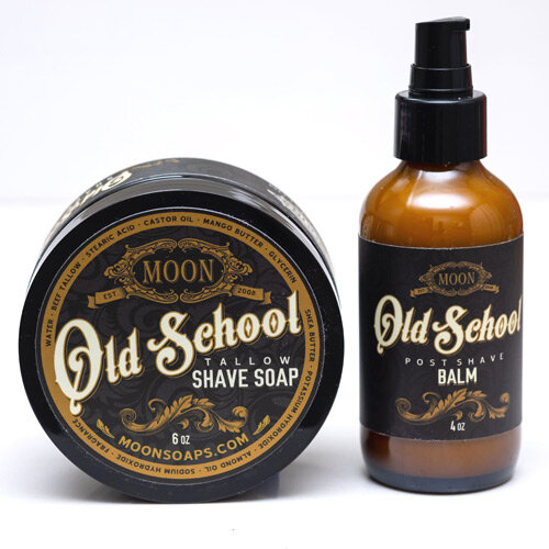 Old School Soap and Balm Set