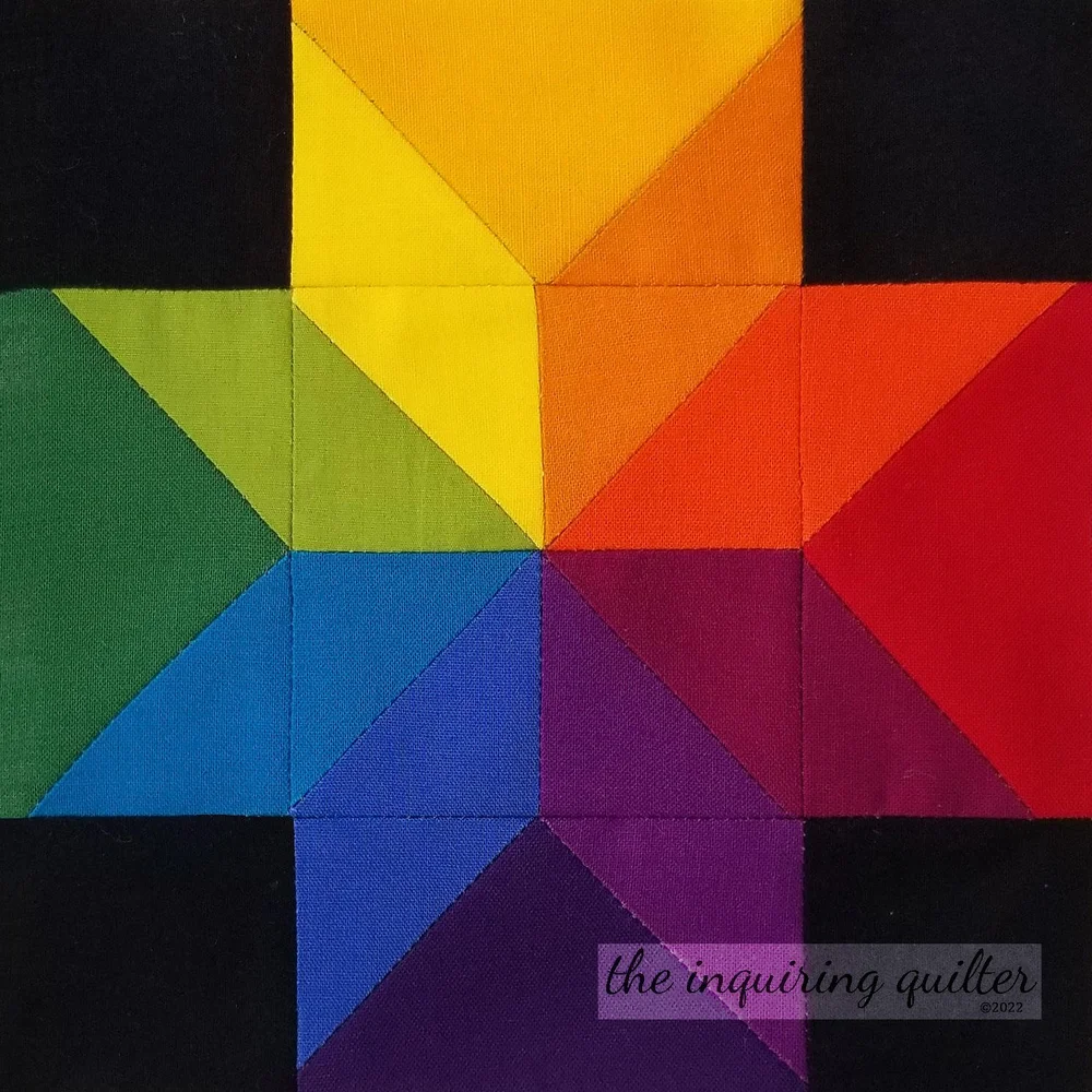 Around the Block Sew Much Fun Tour - Block 42 Color Wheel — The ...