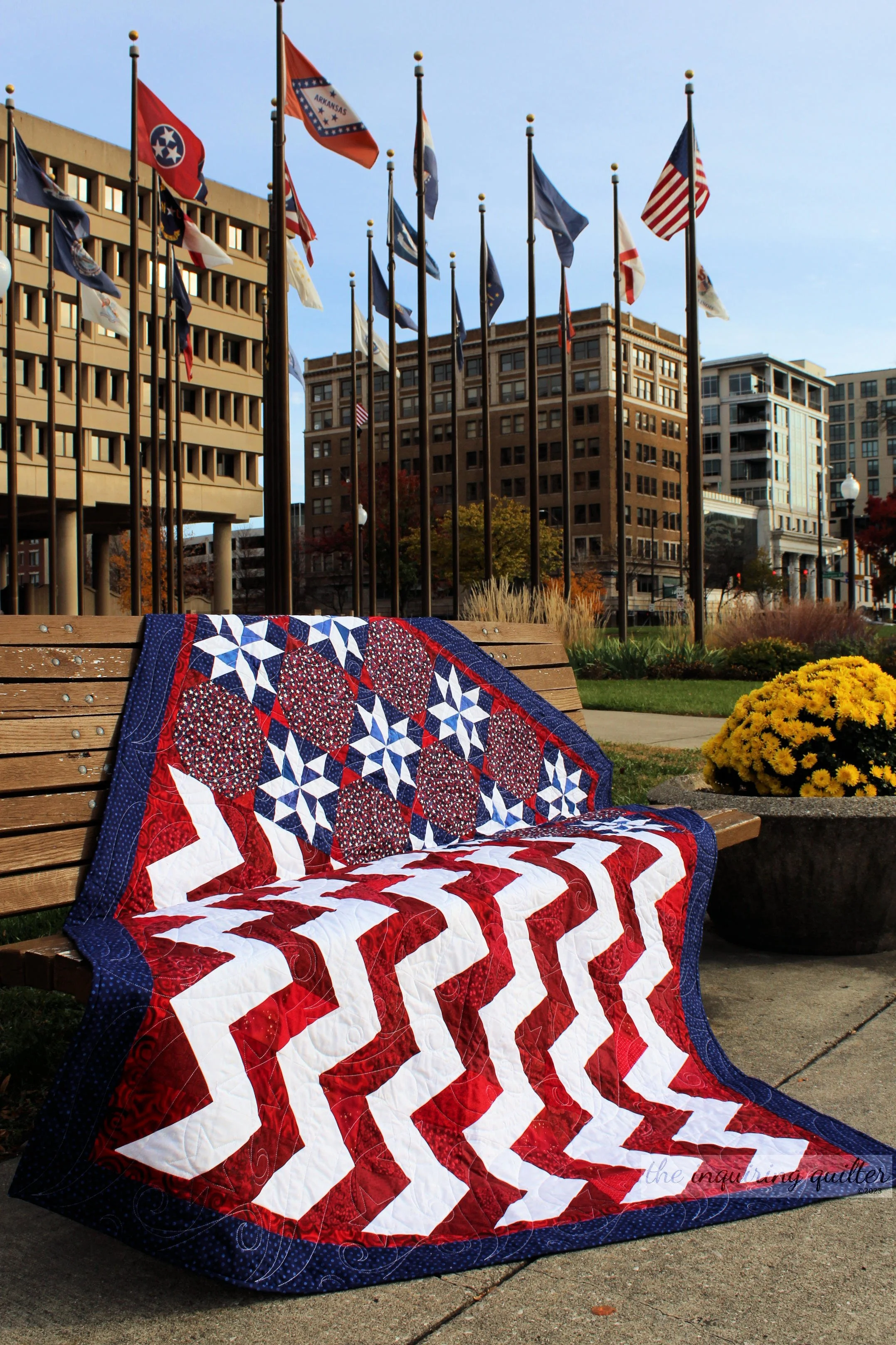 Patriot Quilt Along - Quilt Reveal and Winners! — The Inquiring Quilter