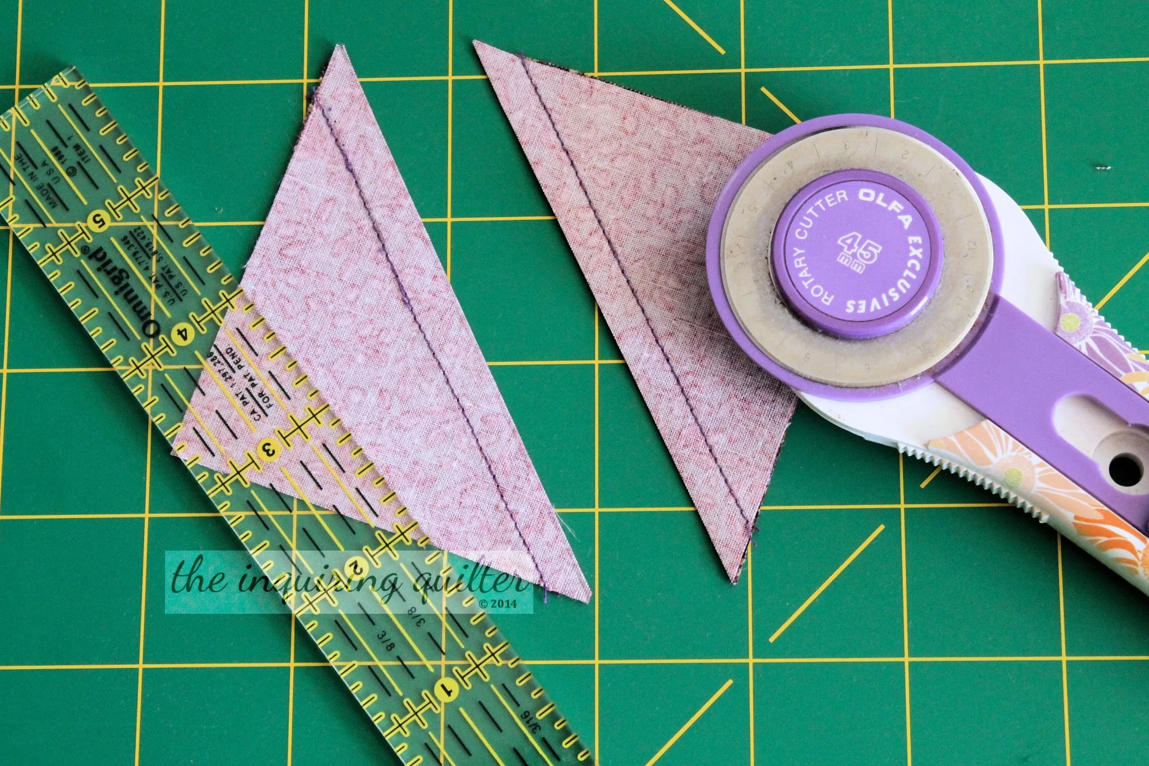 Half-Square Triangles: Two at a Time — The Inquiring Quilter