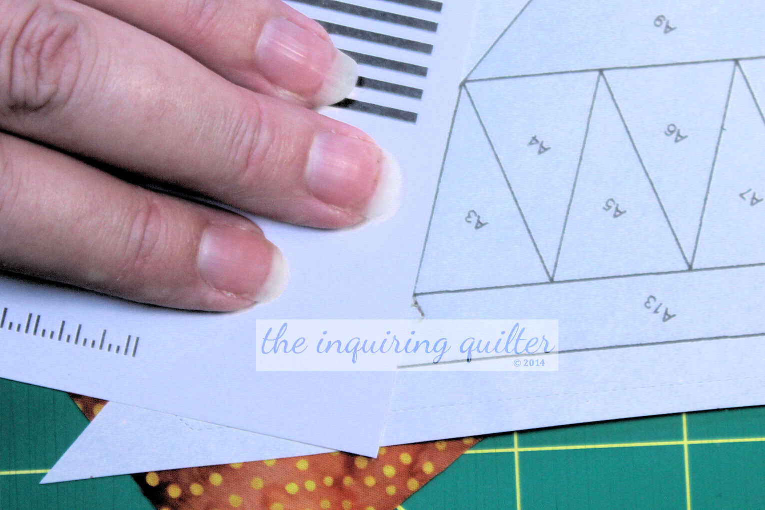 Easy Peasy Foundation Paper Piecing — The Inquiring Quilter