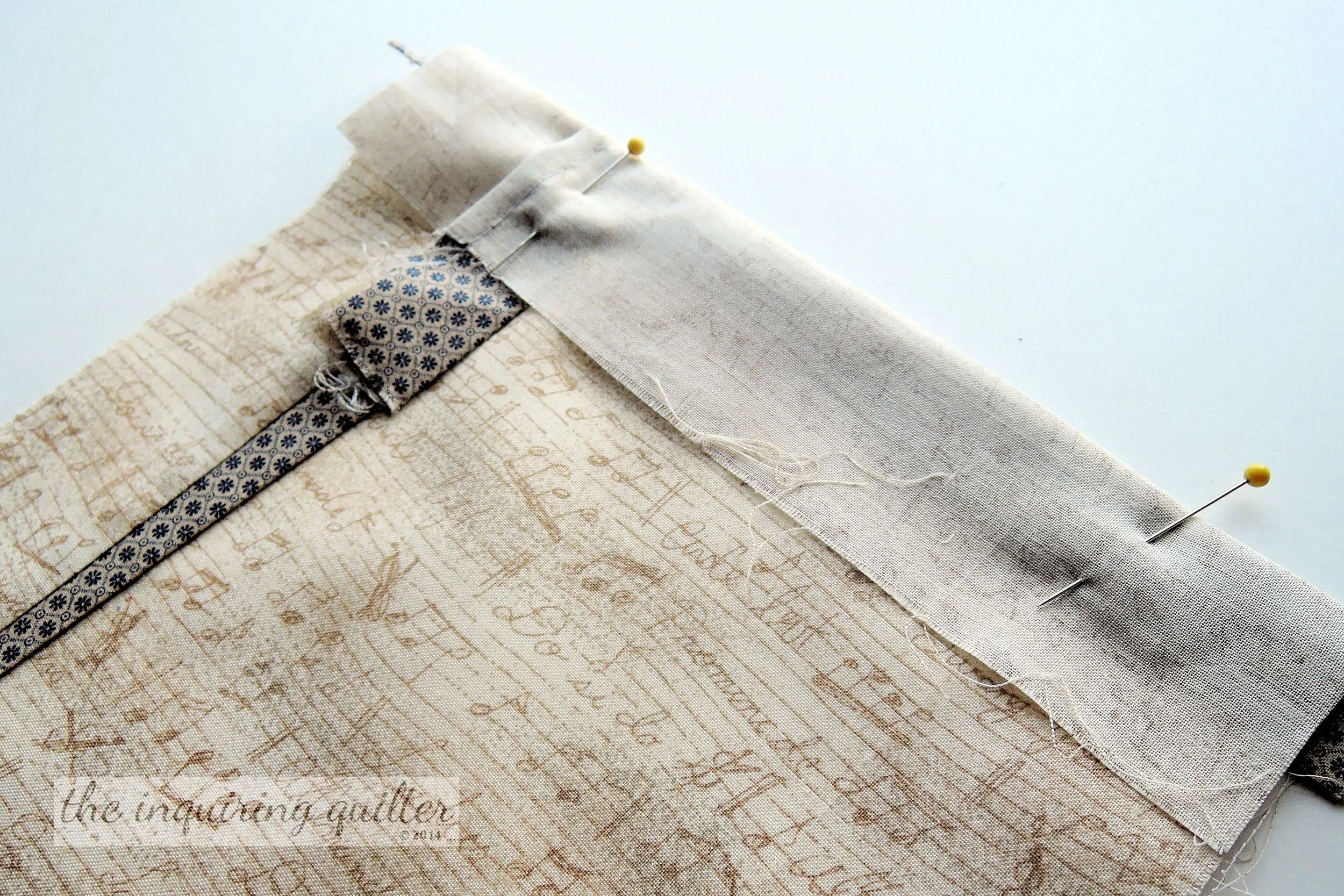 Day Three: Funky Fabric Photo Frame — The Inquiring Quilter