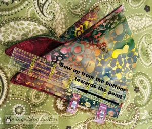 Triangle Thread Catcher — The Inquiring Quilter