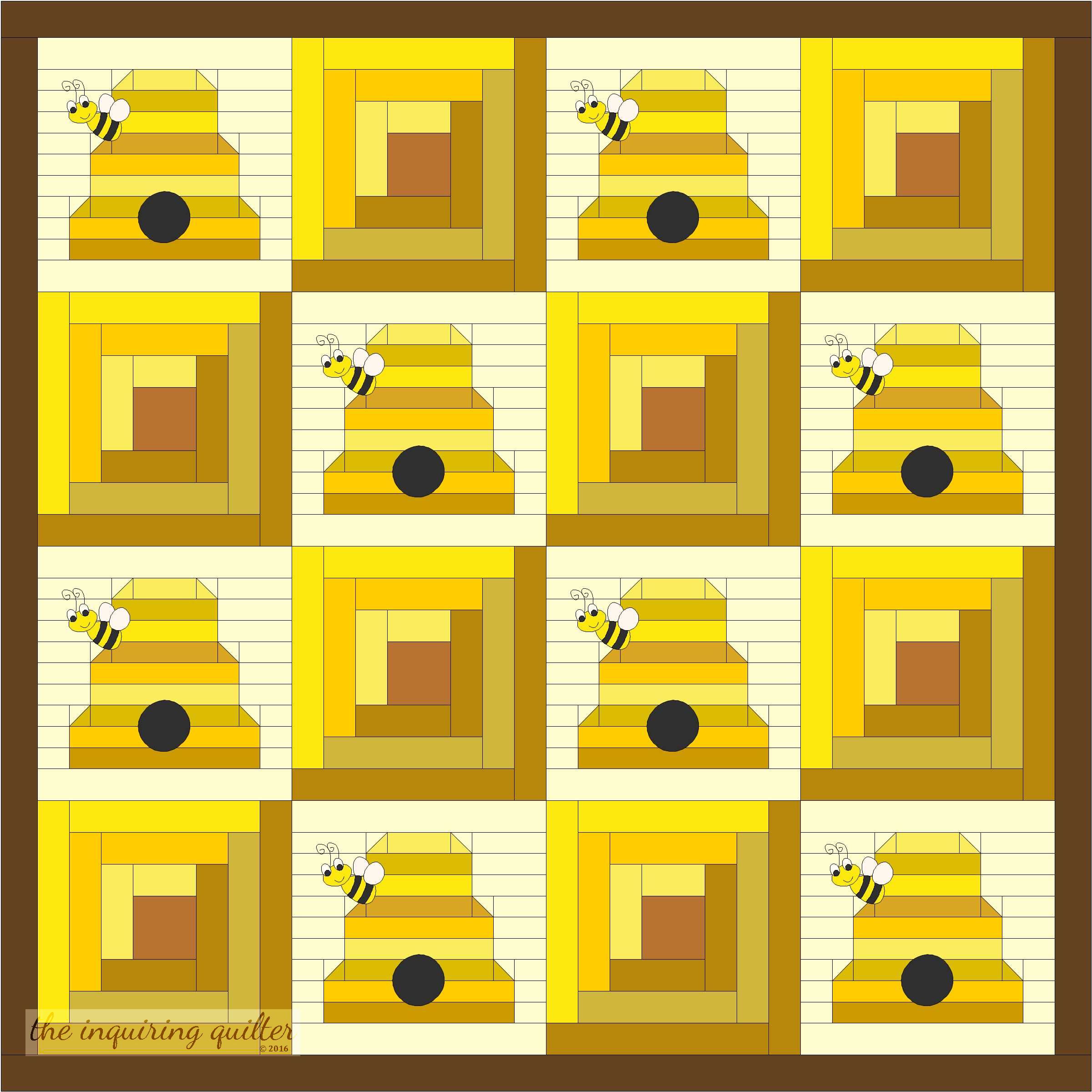 Let’s Mis-Bee Hive! — The Inquiring Quilter