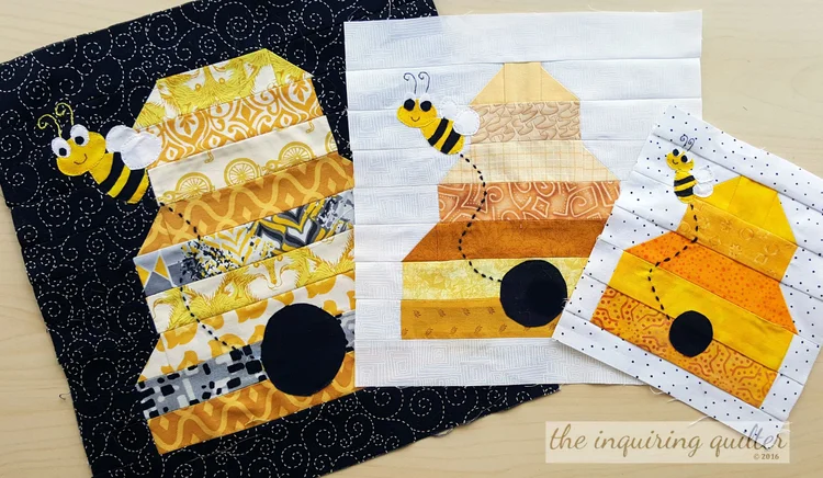 Let’s Mis-Bee Hive! — The Inquiring Quilter