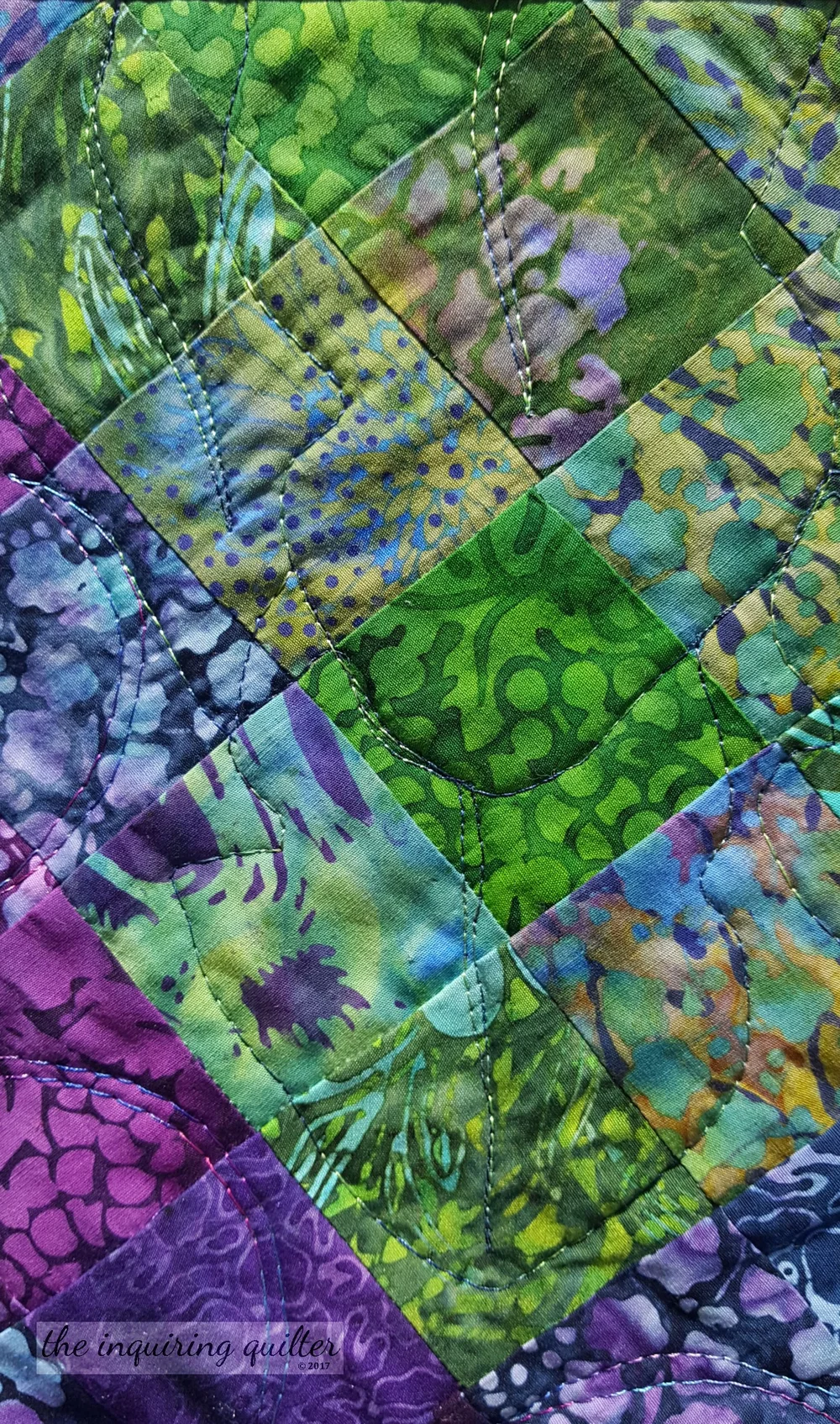 My Modern Batik Challenge — The Inquiring Quilter