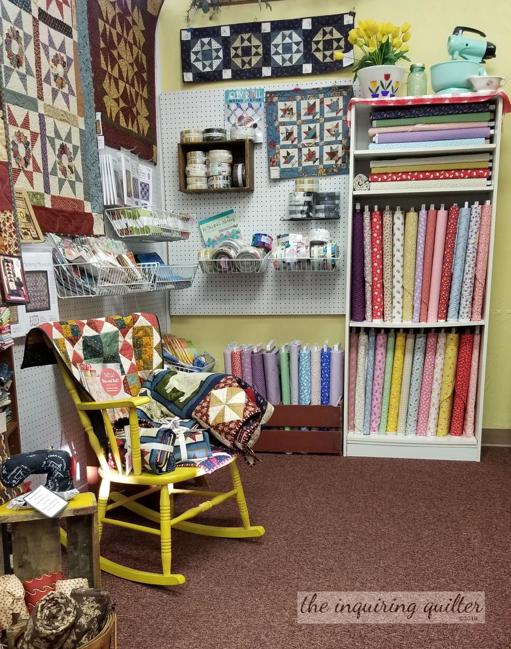 Celebrating Local Quilt Stores: Inspiration — The Inquiring Quilter