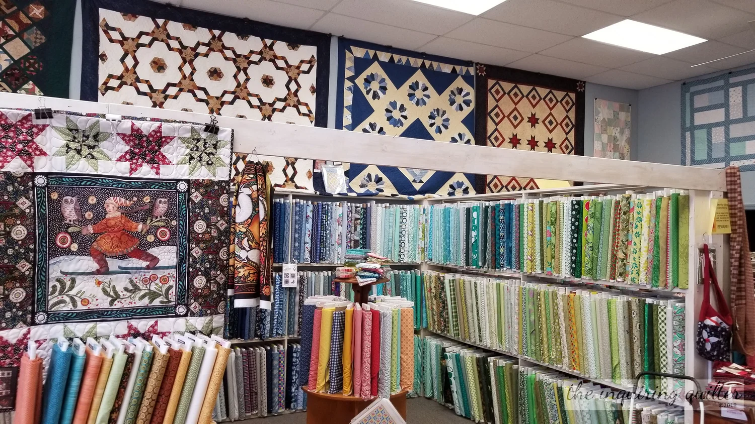 Celebrating Local Quilt Stores: Inspiration — The Inquiring Quilter