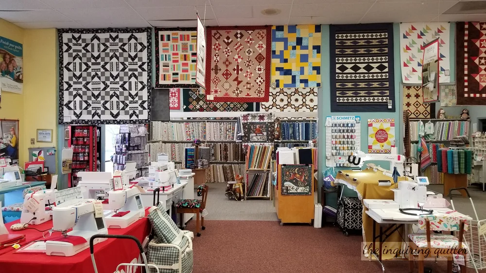 Celebrating Local Quilt Stores: Inspiration — The Inquiring Quilter