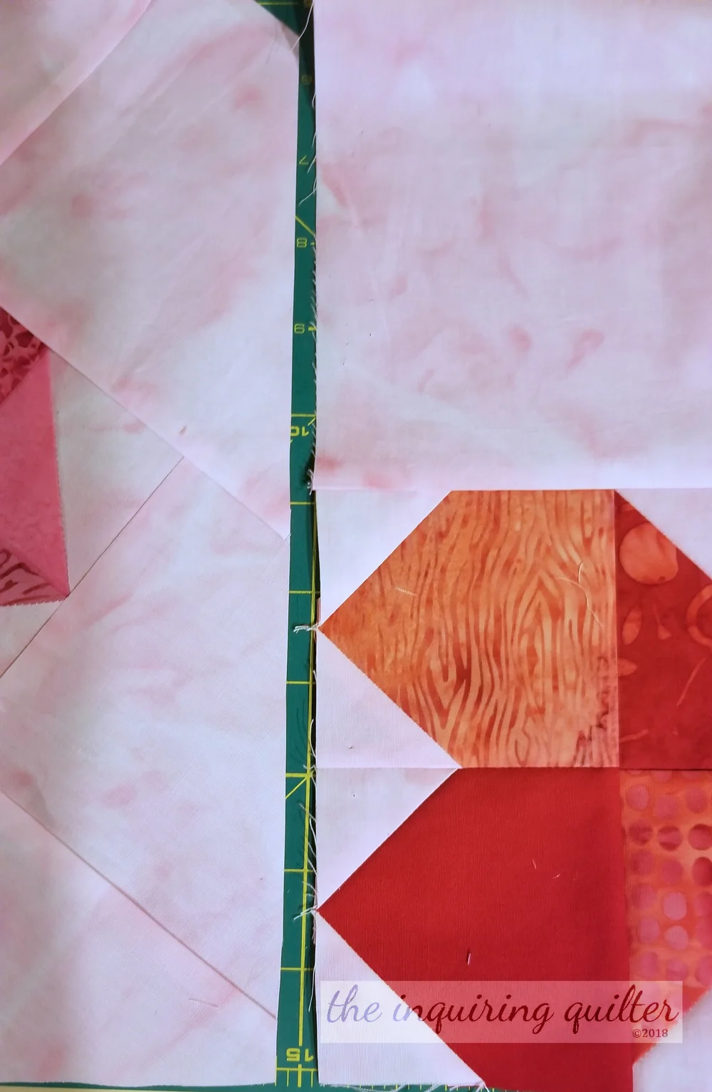 My Island Batik Mini Love Quilt — The Inquiring Quilter