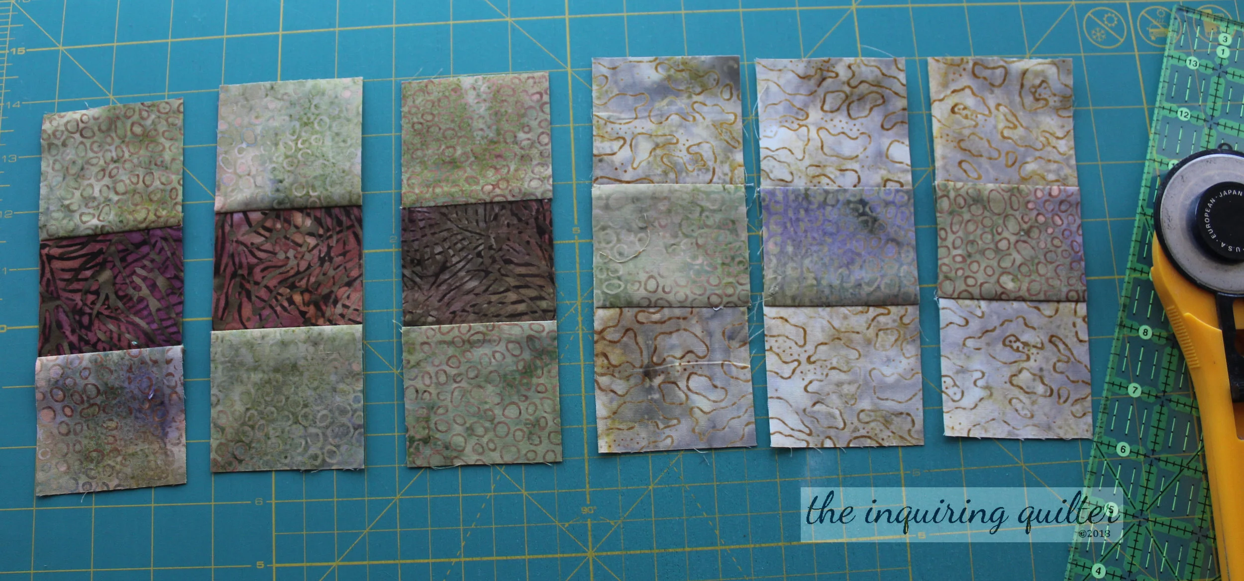 Fall into a QAL: Block 6 Pie — The Inquiring Quilter