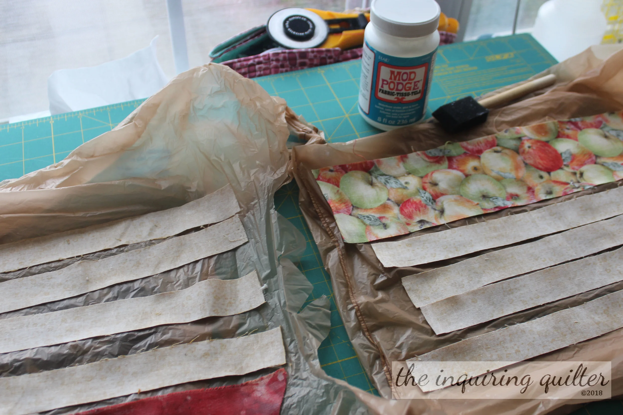 Fall into a QAL: Block 6 Pie — The Inquiring Quilter