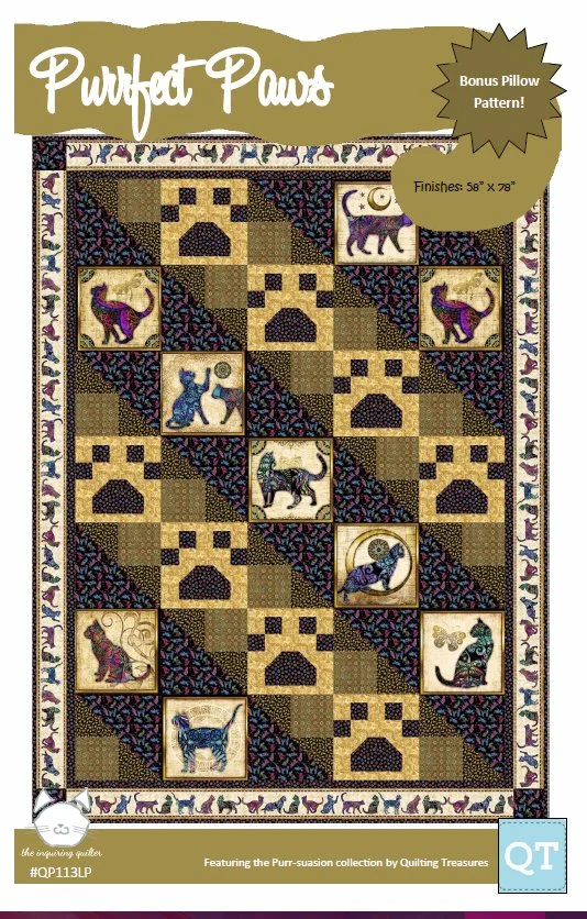 My New Pattern for Quilting Treasures! — The Inquiring Quilter