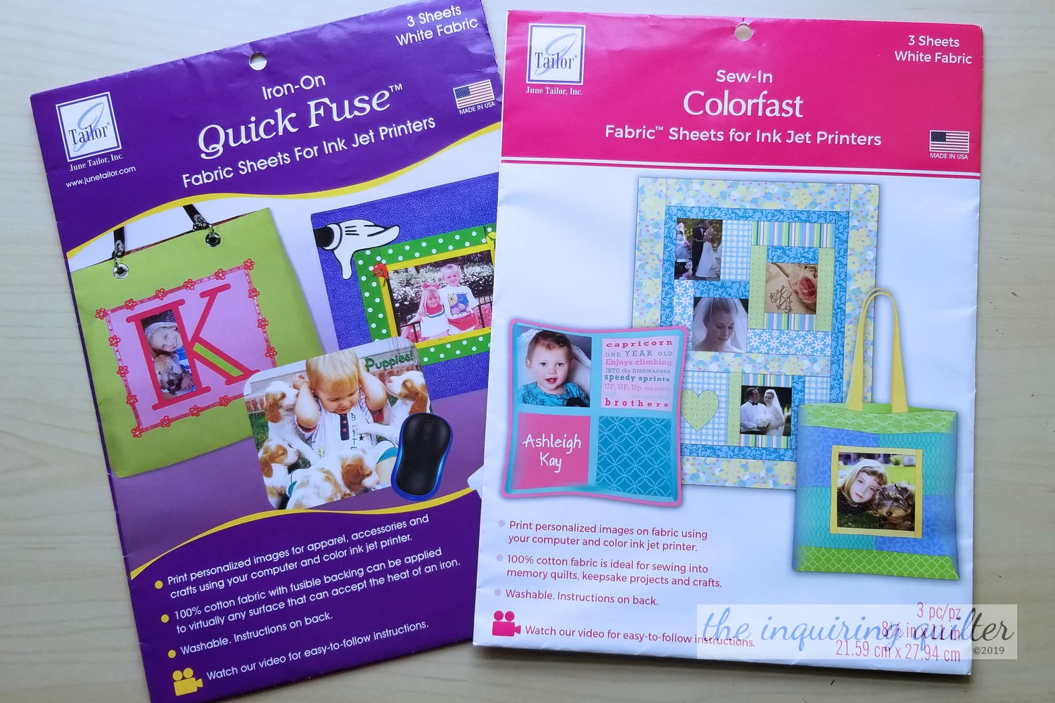 Printing on Fabric — The Inquiring Quilter