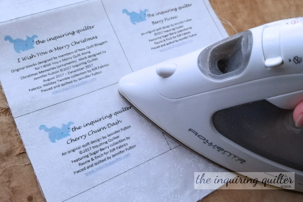 Printing on Fabric — The Inquiring Quilter