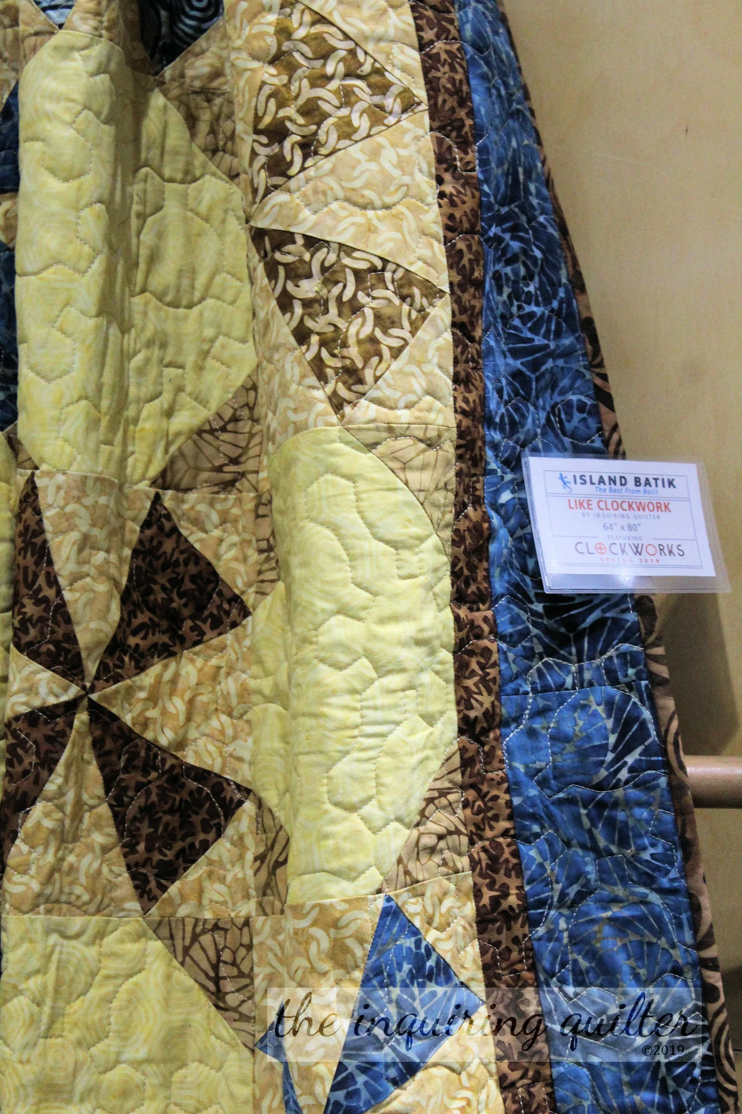 My Latest Pattern for Island Batik! — The Inquiring Quilter